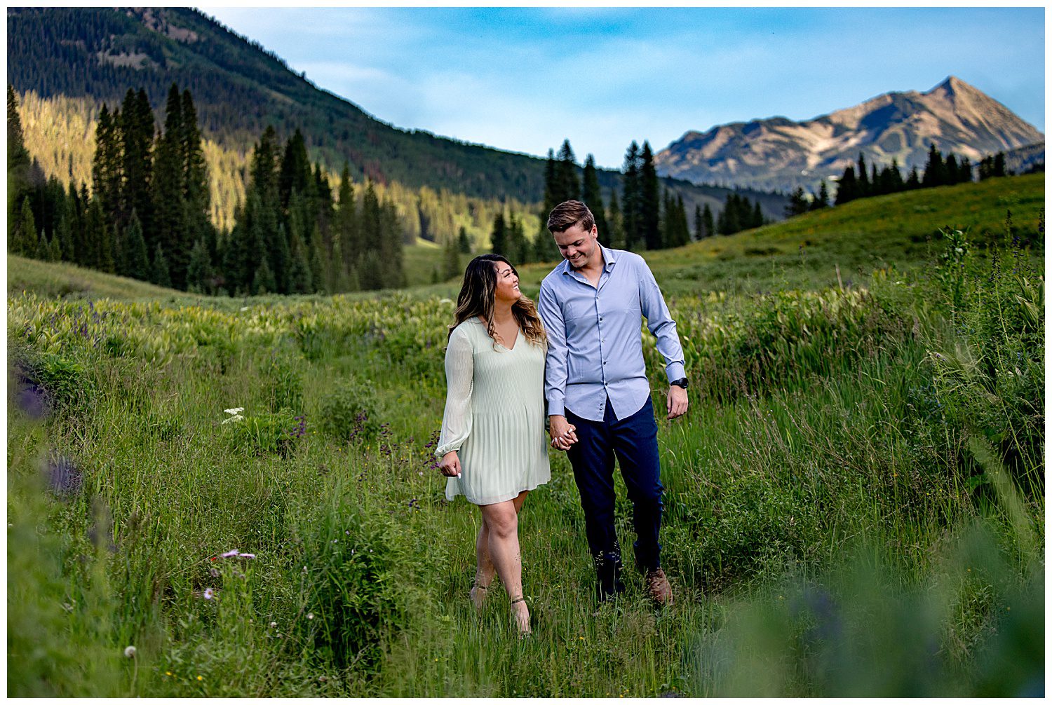 Crested Butte Engagement Photographer | Sydney and Ed | Gothic Road ...